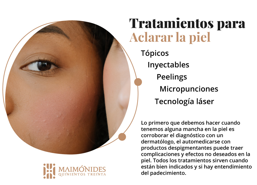 Tratamiento para aclarar la piel